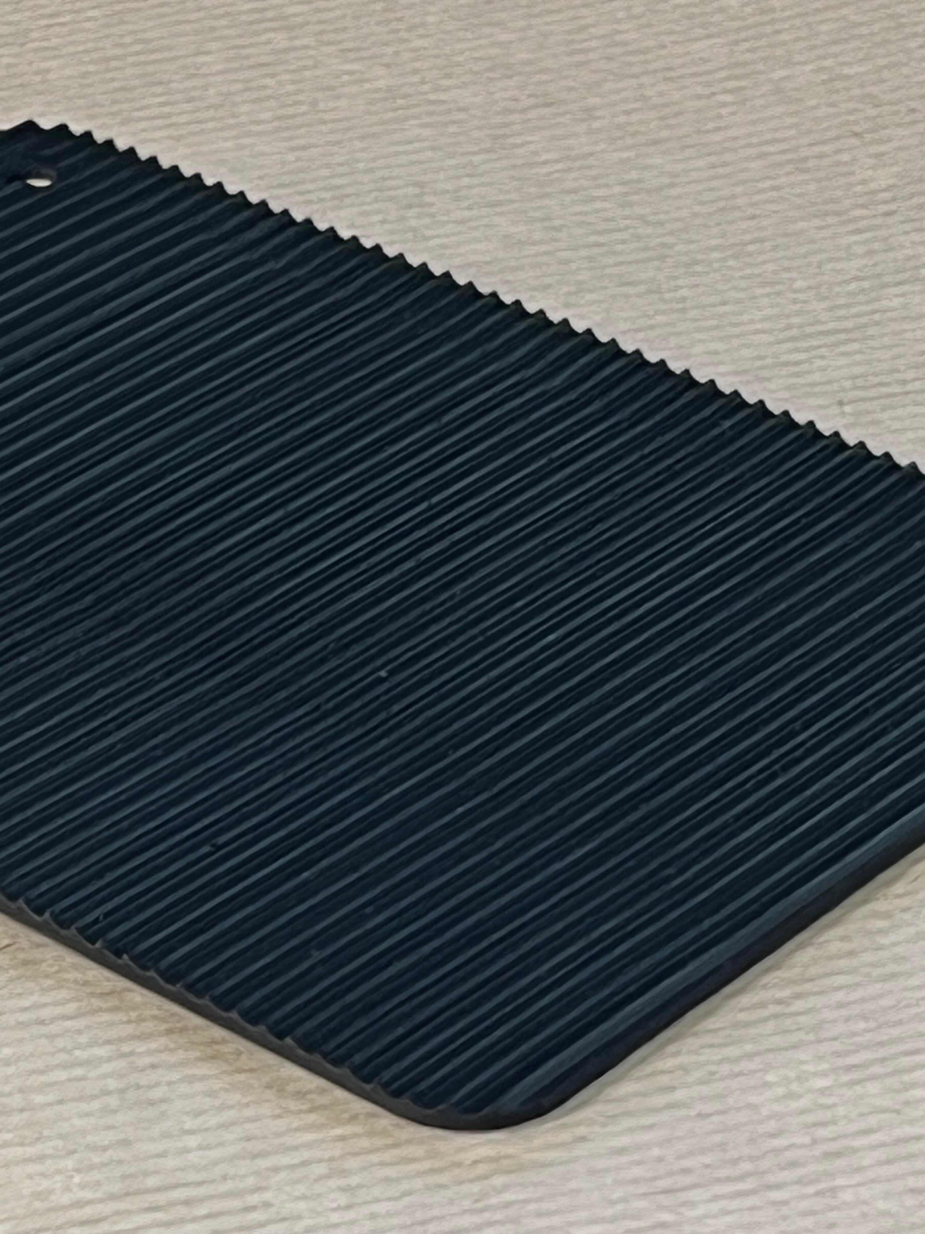 Fine Ribbed Rubber Matting – Crystal Rubber